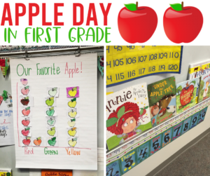 Apple Day In First Grade - Missing Tooth Grins