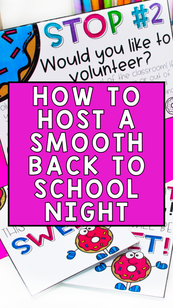 Tips For A Successful Back To School Night - Missing Tooth Grins