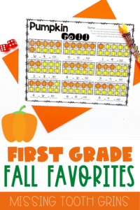 Favorite Fall Activities for First Grade - Missing Tooth Grins