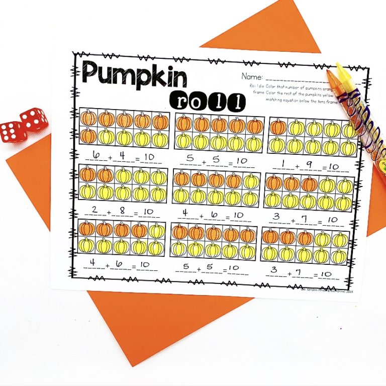 Free Pumpkin Activities for Grades K-2 - Missing Tooth Grins