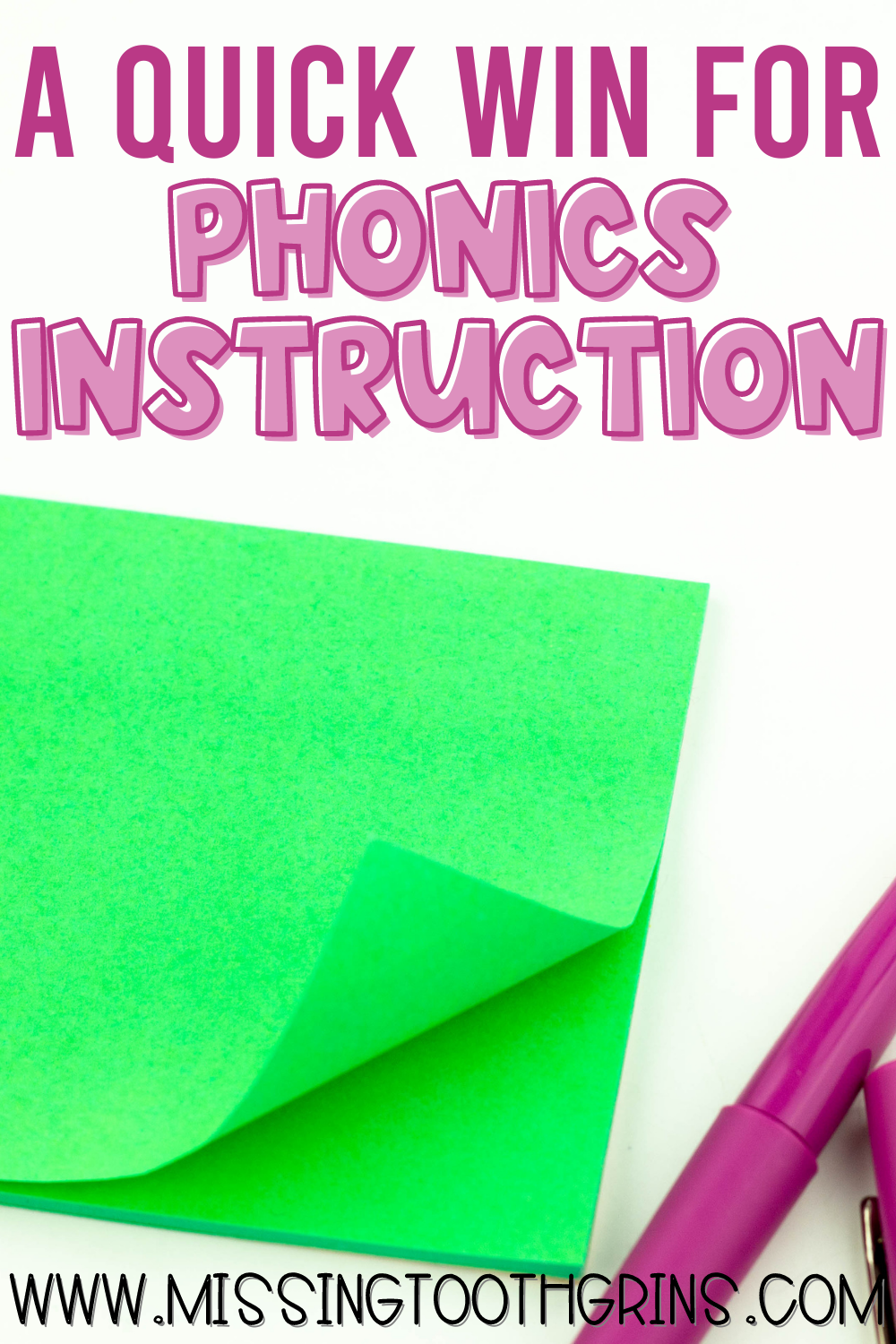 A Phonics Scavenger Hunt: A Quick Win For Phonics Instruction - Missing ...