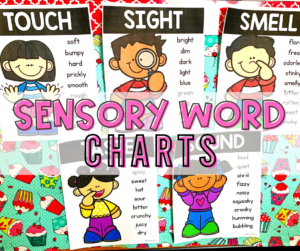 8 Books You Need To Teach Sensory Words - Missing Tooth Grins