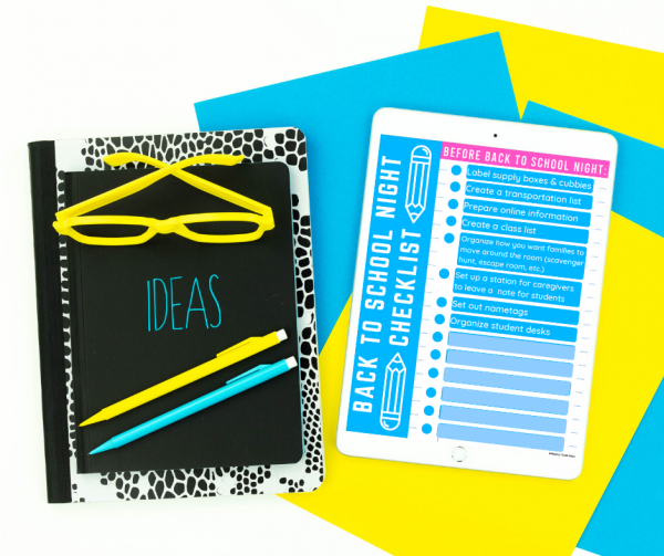 A Checklist For A Successful Back To School Night - Missing Tooth Grins