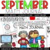 Kindergarten Math Journal September | Distance Learning - Missing Tooth ...