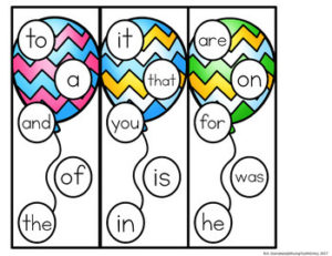 Sight Word Small Group Game List 1-100 - Missing Tooth Grins