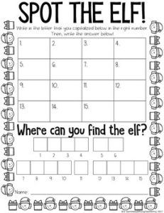 Punctuation and Capitals Activities for December | Christmas Write The ...