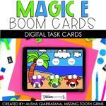 Magic E Picture Word Match Boom Cards™ | Distance Learning - Missing ...