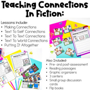 Making Connections In Fiction and Non-Fiction Reading Unit RI 1.3 ...