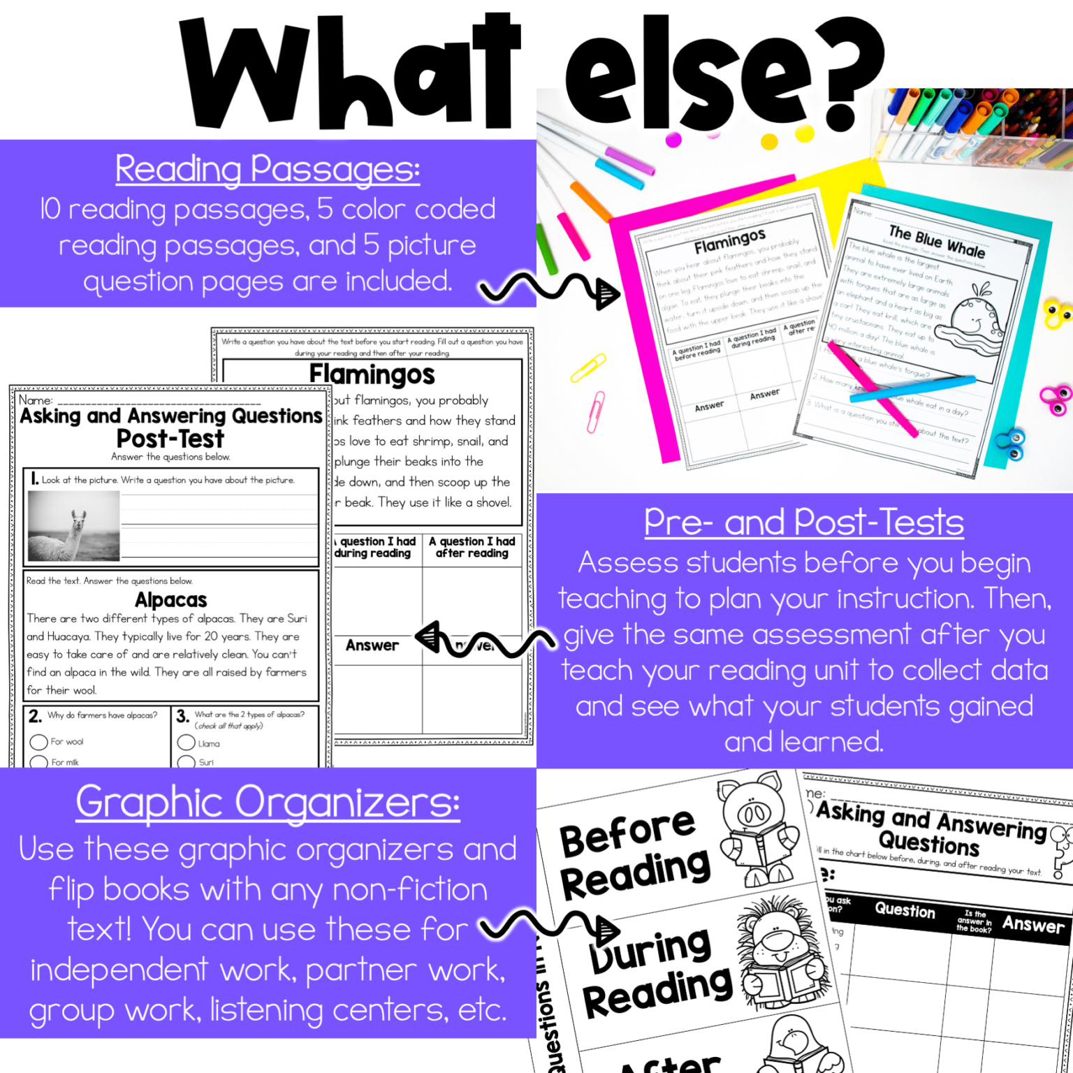 Asking and Answering Questions in Fiction and Non-Fiction RL1.1 and RI1 ...
