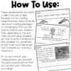 Reading Comprehension Exit Tickets 1st Grade RI Standards - Missing ...