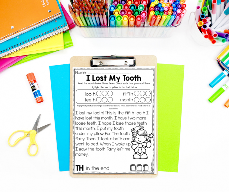 4 Small Ways To Improve Consonant Digraph Instruction - Missing Tooth Grins