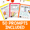 Fall Writing Prompts | No Prep Journal Activities for October ...