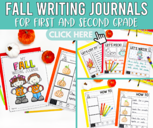 25 Free Fall Writing Prompts For First & Second Grade - Missing Tooth Grins