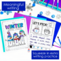 Winter Writing Prompts | No Prep Journal Activities December, January ...