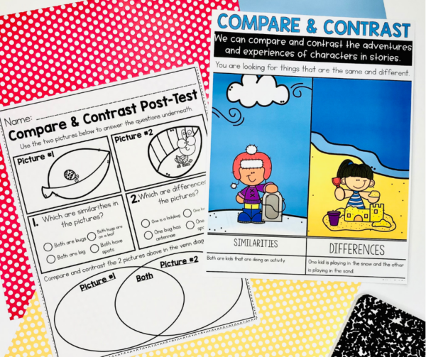 Teaching Compare and Contrast - Missing Tooth Grins