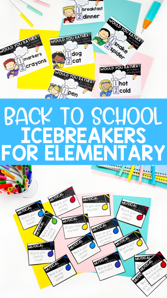 Back-To-School Icebreakers For Elementary Students - Missing Tooth Grins