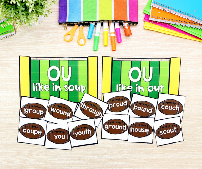 10 Football Activities For The Elementary Classroom - Missing Tooth Grins
