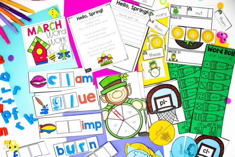 Engaging Word Work Centers and Activities For First Grade - Missing ...