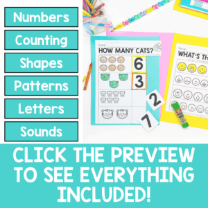 First Week of Kindergarten No Prep Printables, Worksheets for Back To ...